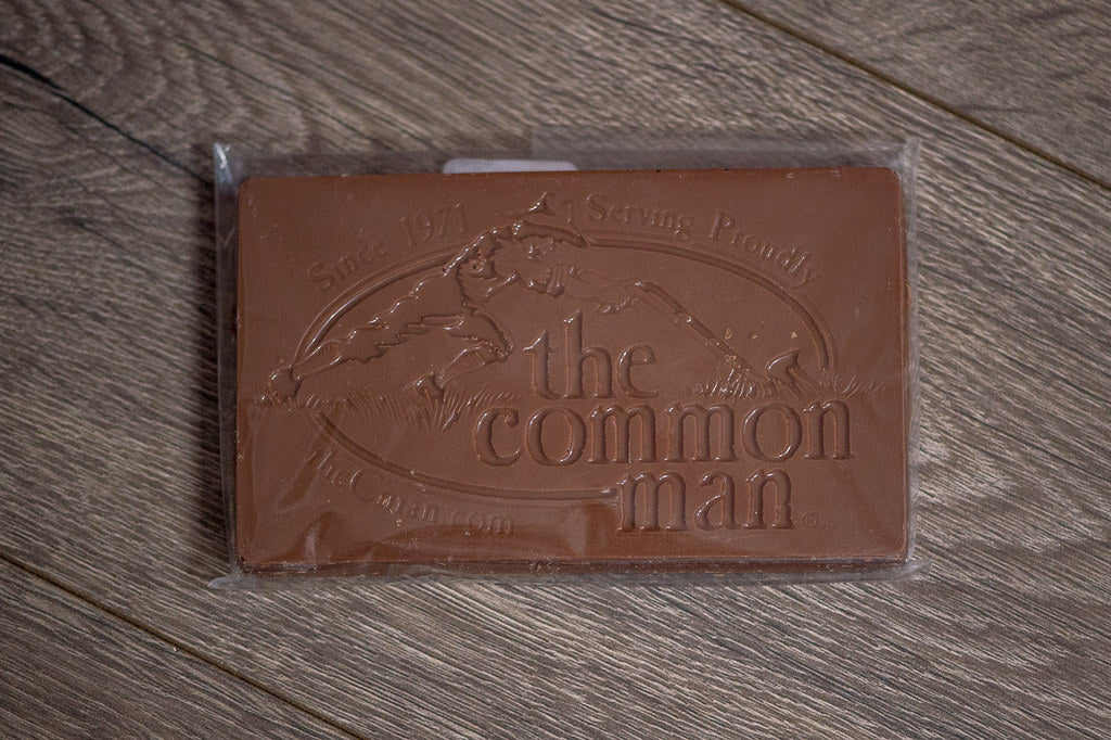 Common Man Logo Chocolate Bar – The Common Man Store